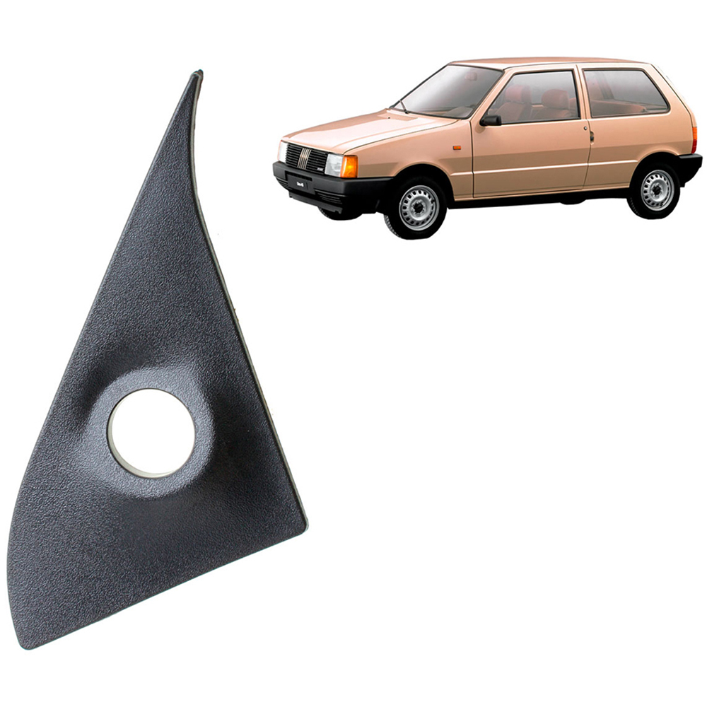 Acabamento Interno Lateral Retrovisor Uno 91 A 04 Ld 2p | Shopee Brasil