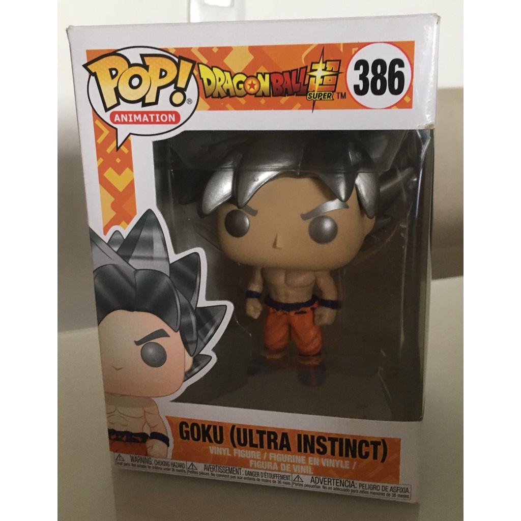Funko Pop - Goku (Ultra Instinct) - Dragon Ball Super #386 | Shopee Brasil