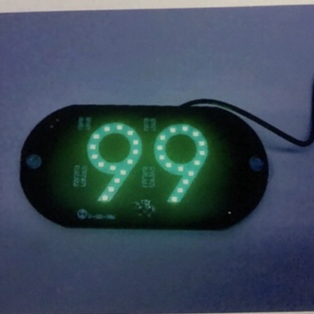 placa de led 99 e outros cor verde | Shopee Brasil