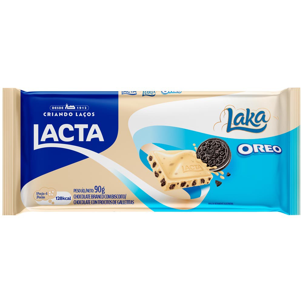 Chocolate Lacta Oreo 90g | Shopee Brasil