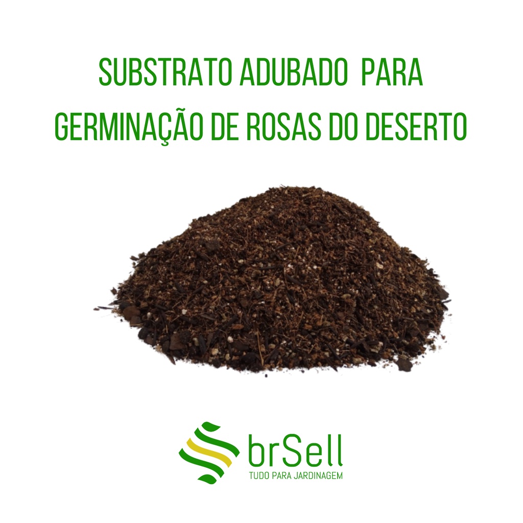 1kg Substrato Rosas do Deserto germinação de sementes. | Shopee Brasil