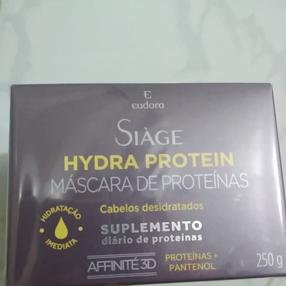 Máscara de proteína Hydra protein Eudora | Shopee Brasil