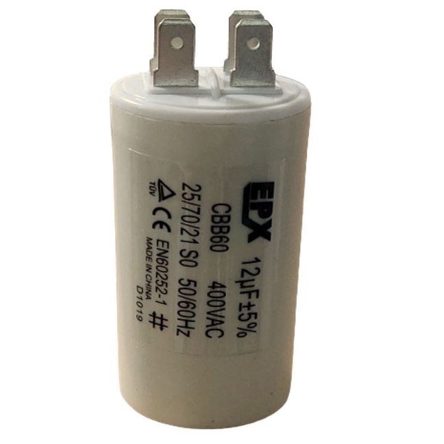 Capacitor Permanente 12uF EPX | Shopee Brasil