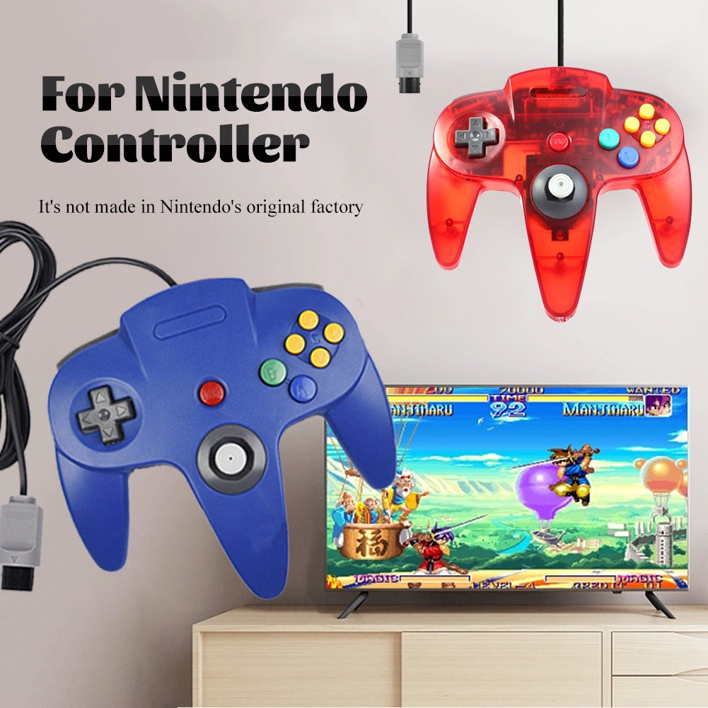 N64 Controle / Joystick Vers O Controlador / Kit Gamepad / Controle ...
