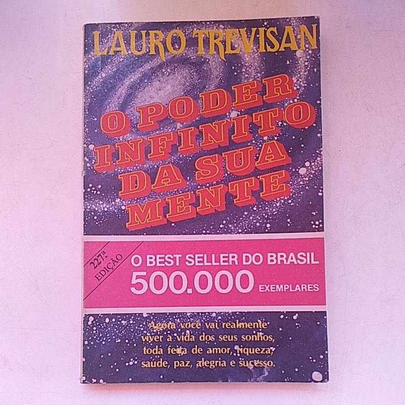 Livro - O poder infinito da sua mente do Lauro Trevisan. | Shopee Brasil