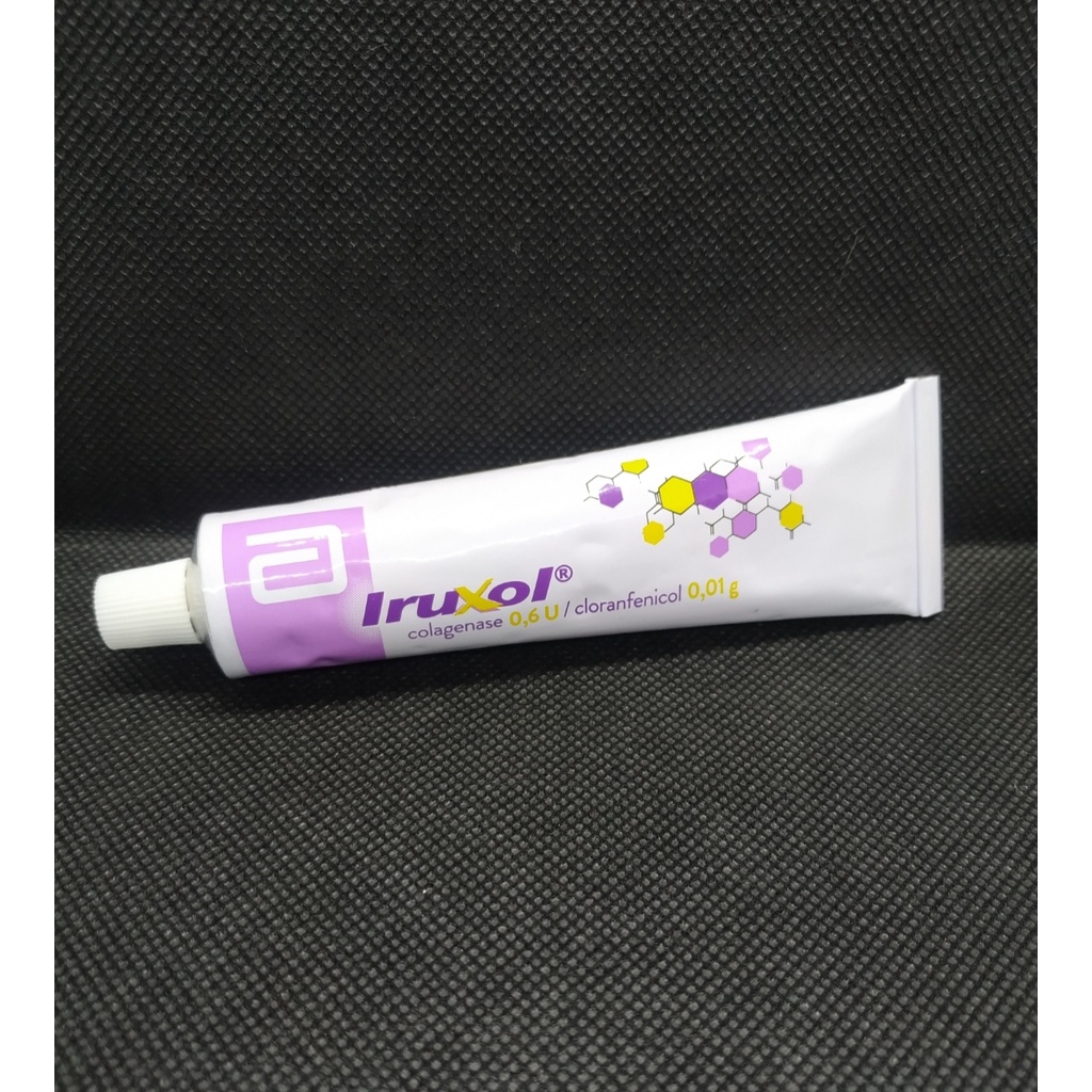 Pomada Colagenase 30g - Iruxol | Shopee Brasil