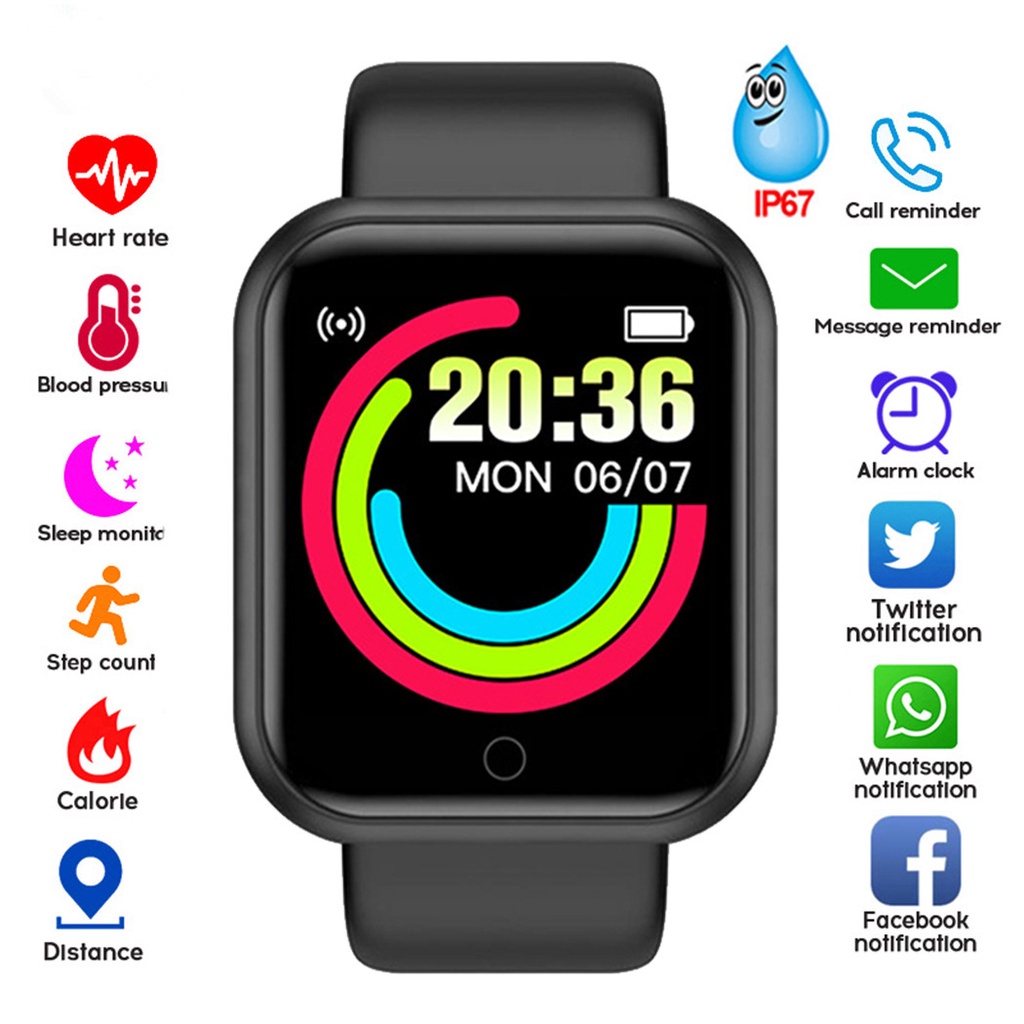 Smartwatch D20 | Shopee Brasil