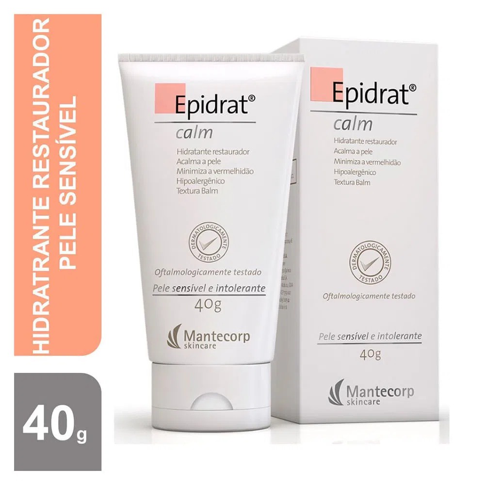 HIDRATANTE FACIAL EPIDRAT CALM PELE SENSÍVEL 40G | Shopee Brasil