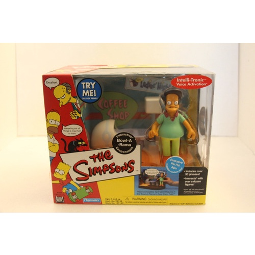 Os Simpsons Box Bowl A Rama Coffee Shop Pin Pal Apu Voic | Shopee Brasil