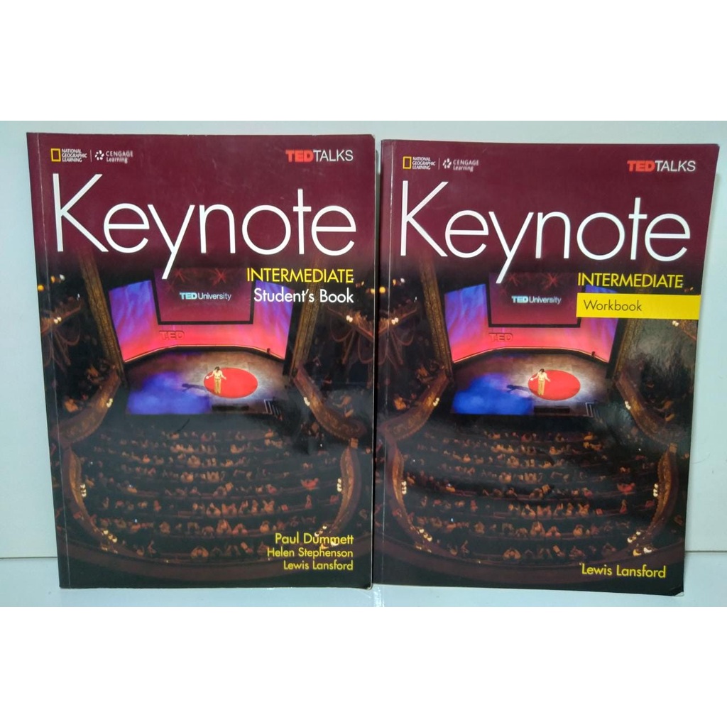 Keynote Intermediate - Student's Book + Workbook | Shopee Brasil