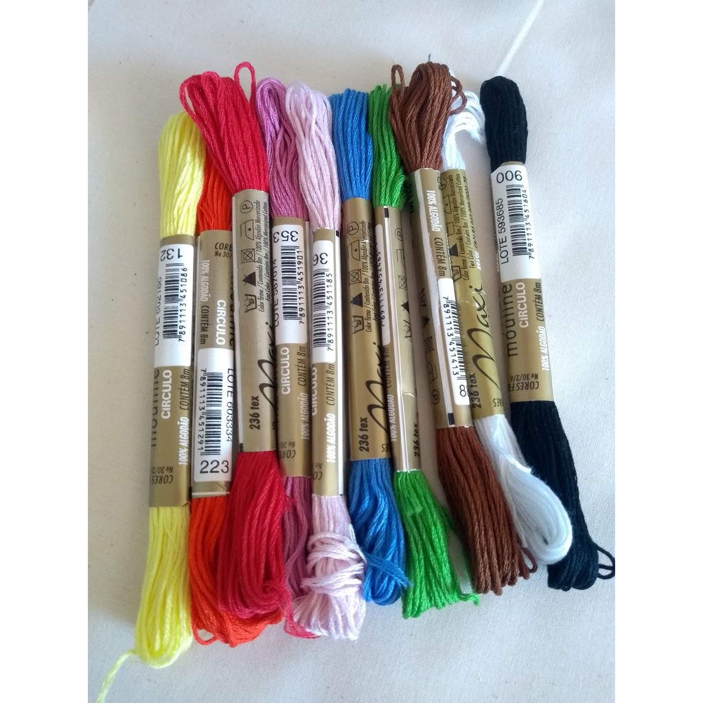 kit meadas cores básicas Max Mouline | Shopee Brasil
