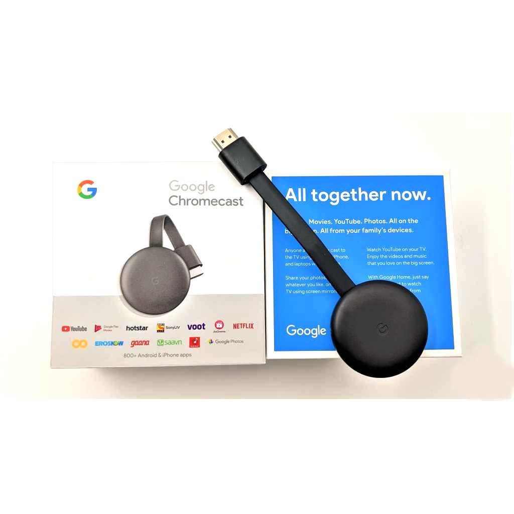 Google Chromecast 3rd Generation Full HD | Shopee Brasil
