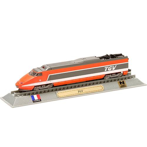 TGV - Locomotiva - Del Prado - Locomotivas do Mundo | Shopee Brasil