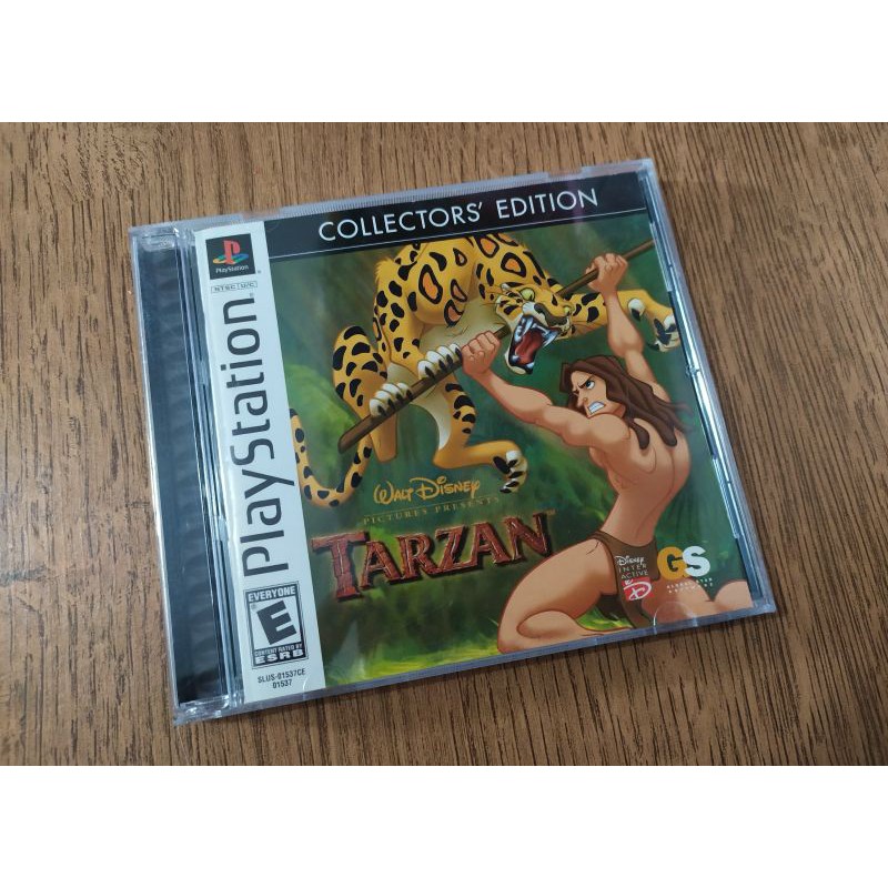 Jogo Tarzan Playstation 1 psone ps1 (Original) Collectors Edition ...