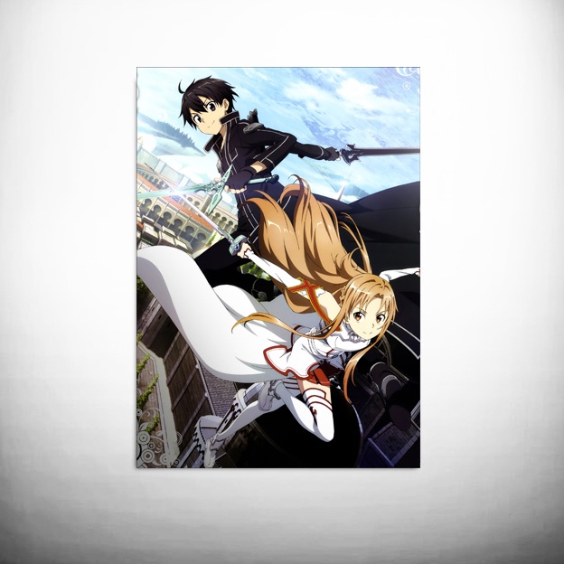 Poster Adesivo Sword Art Online SAO | Shopee Brasil