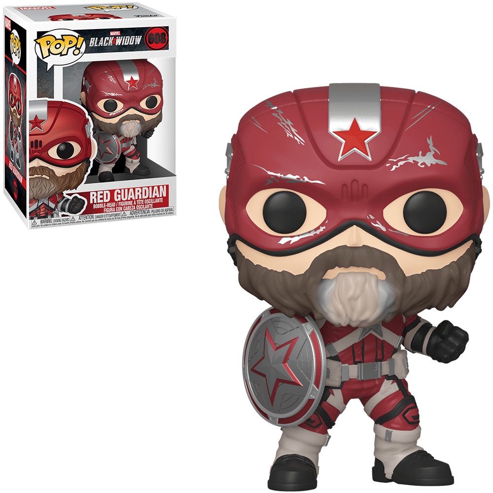 Funko Pop! Red Guardian #608 - Black Widow | Shopee Brasil