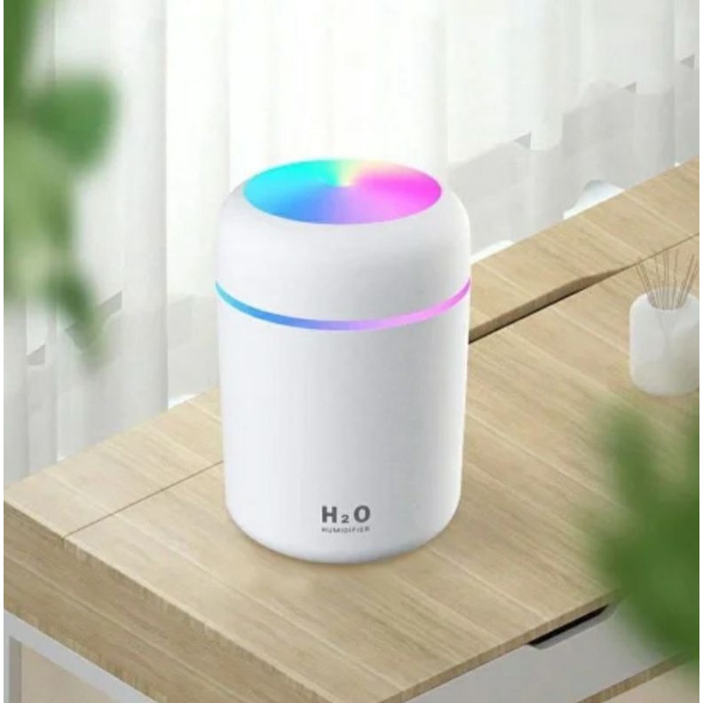 Umidificador com Led 300ml Lumen Difusor Brilhante Luz USB | Shopee Brasil