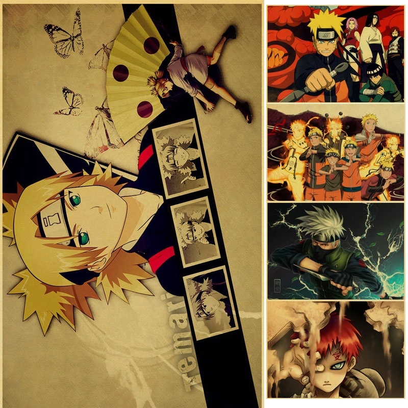 Papel Naruto/Kraft Anime | Shopee Brasil