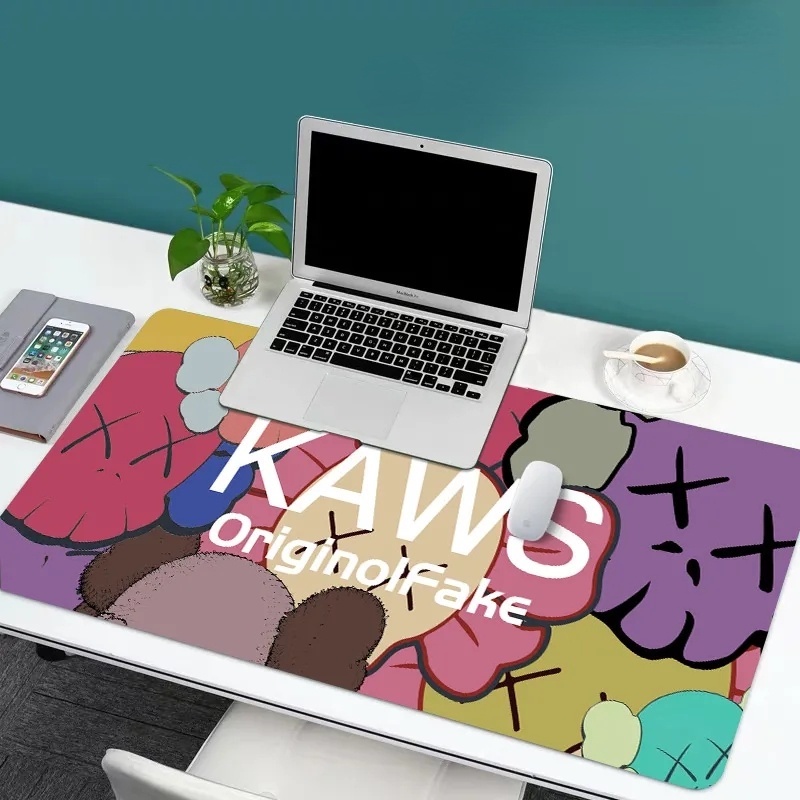 Tapete De Rato Kaws Mouse Pad Grande Antiderrapante Espessado Para ...