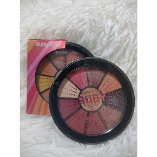 Mini Paleta Sombras & Prime Ruby Rose | Shopee Brasil