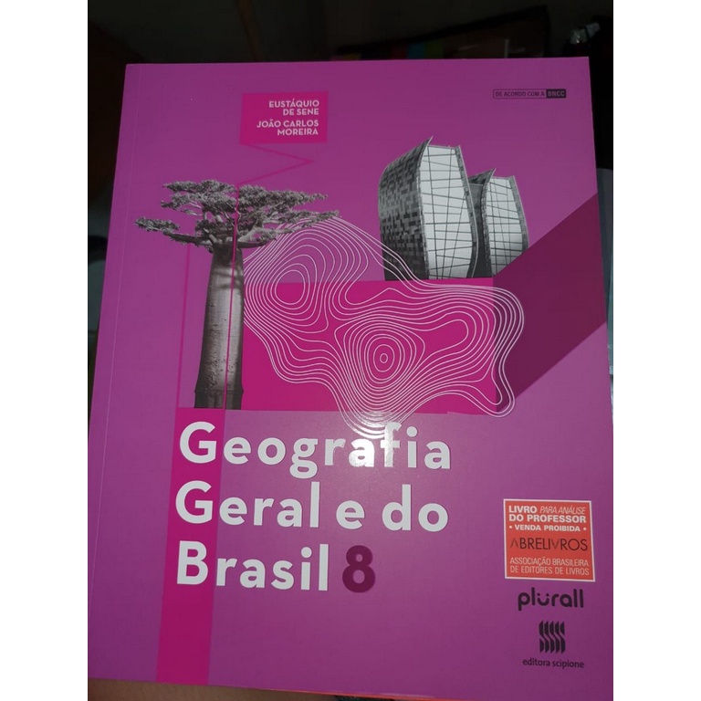 Geografia Geral e do Brasil 8 - LIVRO DO PROFESSOR | Shopee Brasil