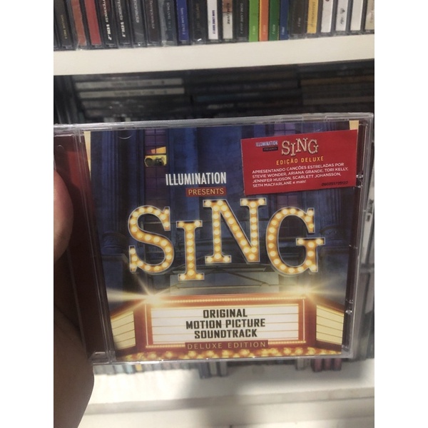 CD Trilha sonora SING | Shopee Brasil
