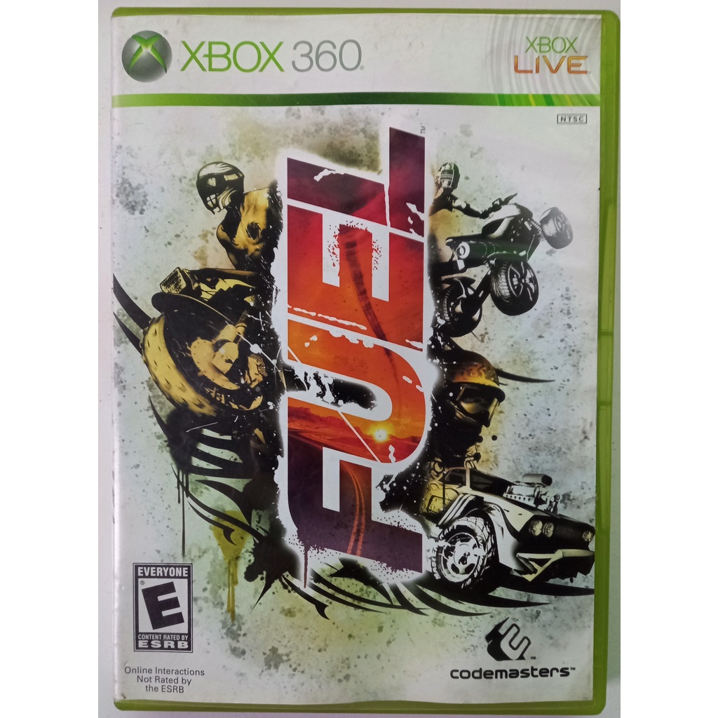 JOGO FUEL ORIGINAL XBOX 360 MIDIA FISICA CD. | Shopee Brasil