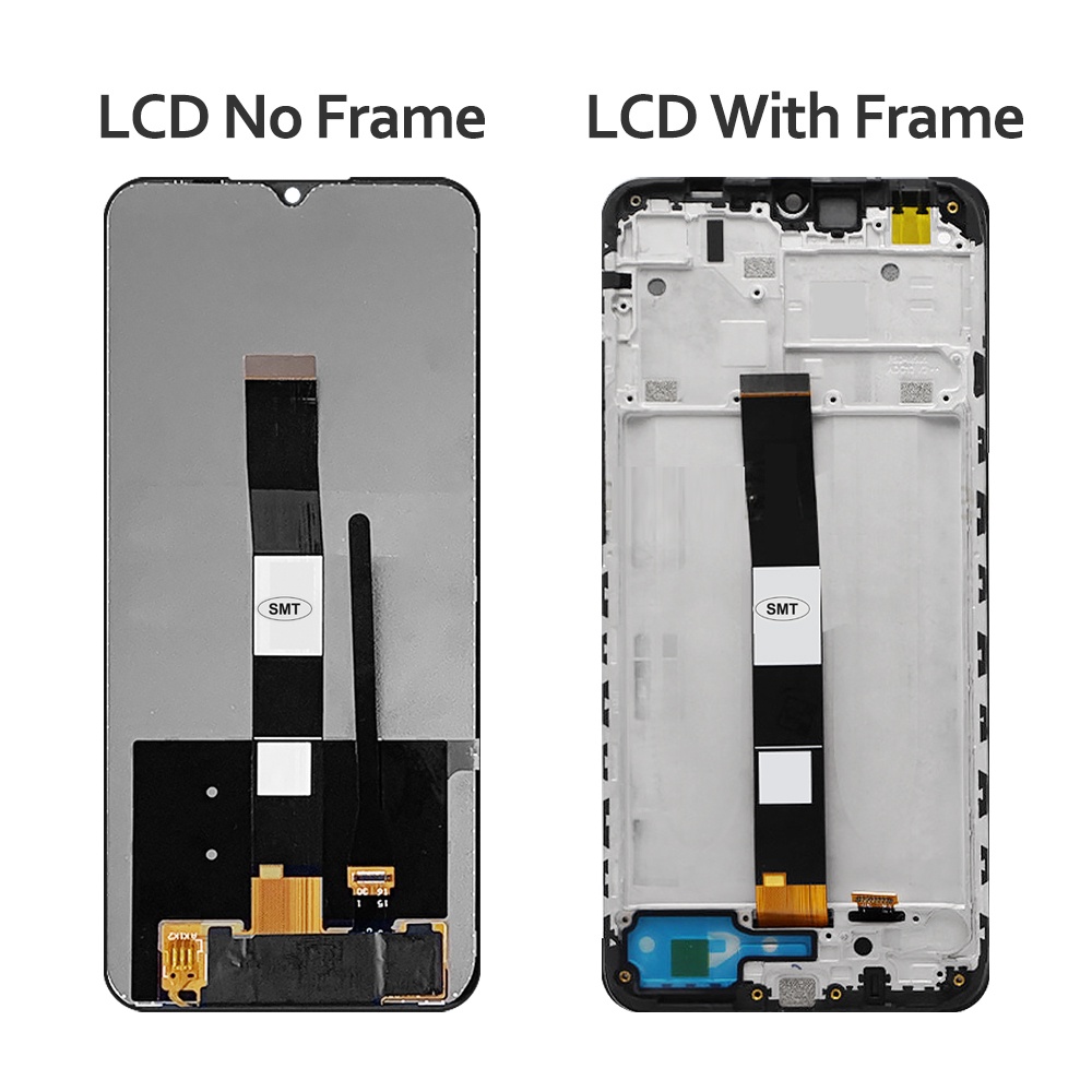 Tela Frontal Touch Display Xiaomi Redmi 9A 9C LCD Com Aro M2006C3LG M2006C3MG | Shopee Brasil