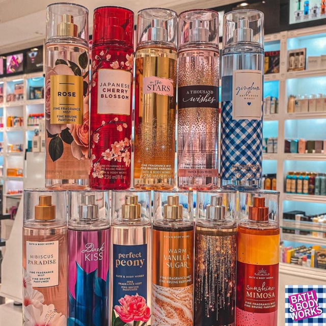Bath & Body Works Body Mist/Splash Original | Shopee Brasil