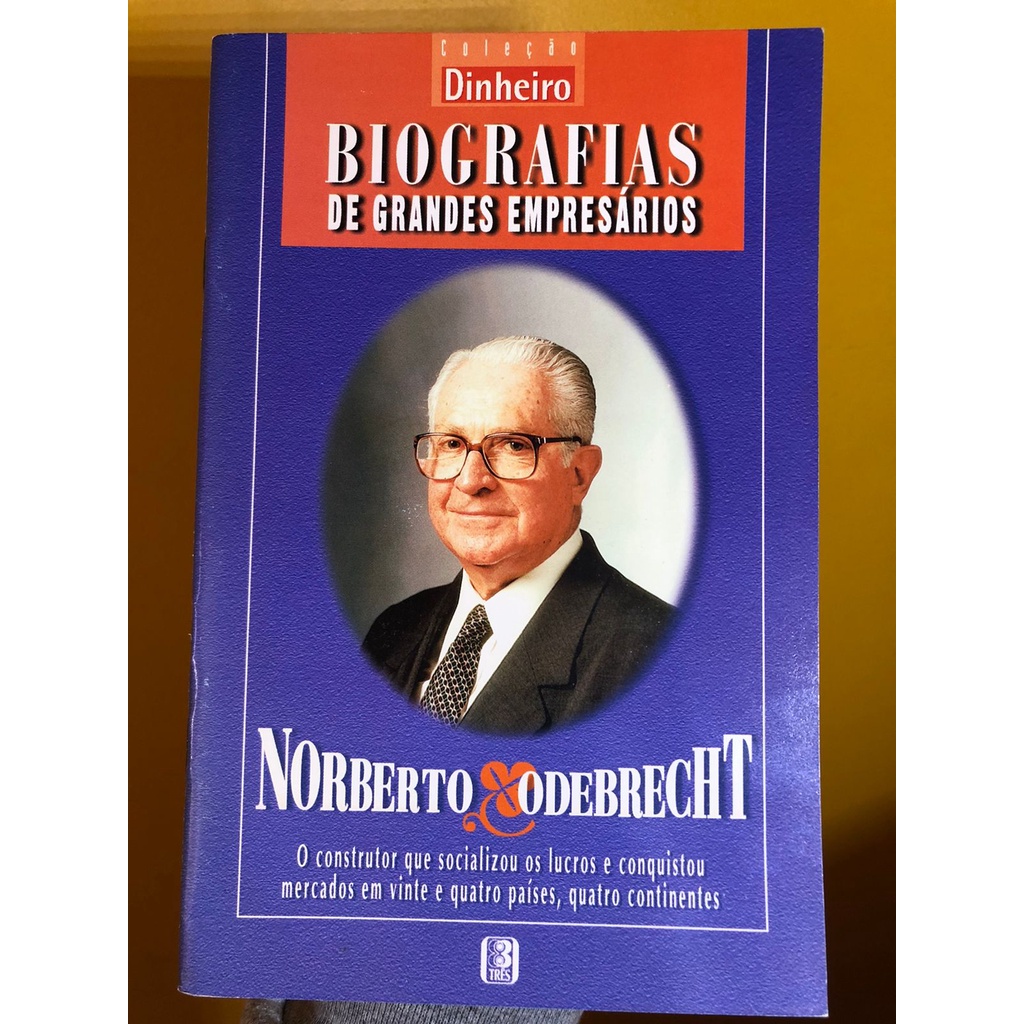 Livro - Biografias de Grandes Empresários - Norberto Odebrecht | Shopee ...