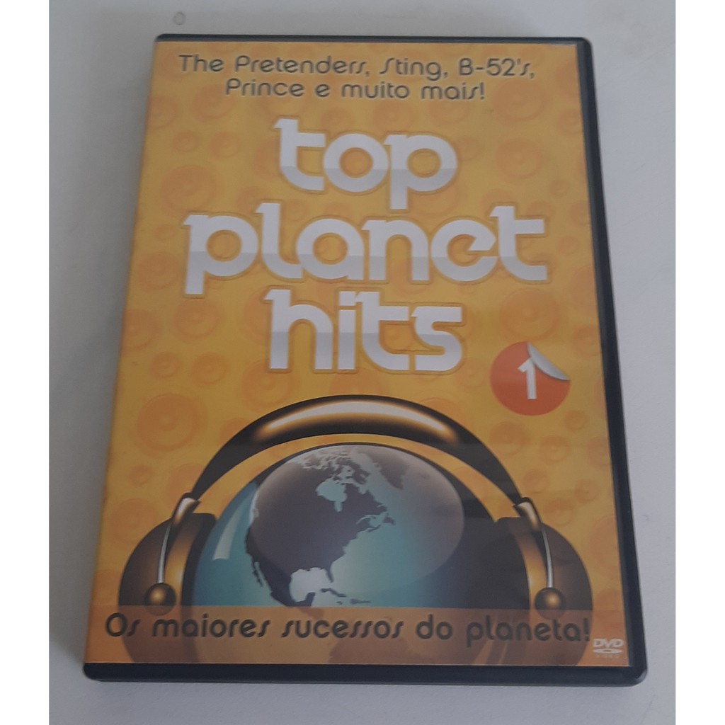 DVD Top Planet Hits - Vol.1 | Shopee Brasil