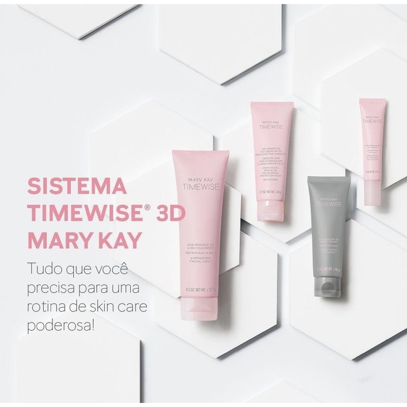 Mary Kay Kit TimeWise 3D - Skin Care | Shopee Brasil
