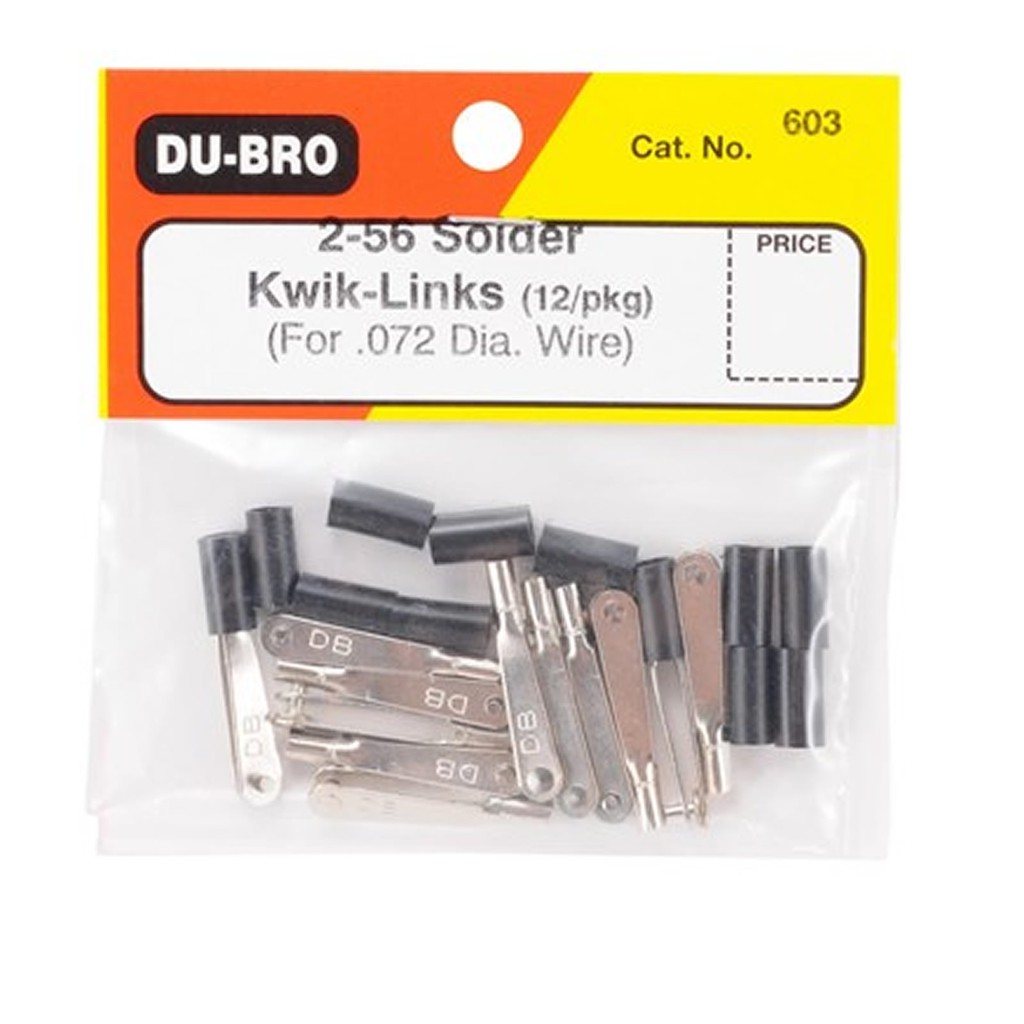 Links Push Rod Clevis Du-bro Metal 2-56 12 peças p/ Aeromodelo | Shopee ...