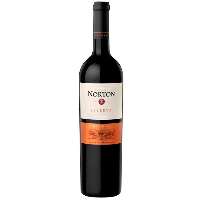 Vinho Norton Reserva Malbec - Tinto Seco - 750ml | Shopee Brasil