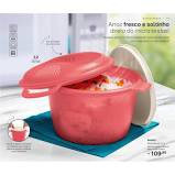 Tupperware Micro Arroz 2,2 Litros Arroz No Microondas | Shopee Brasil