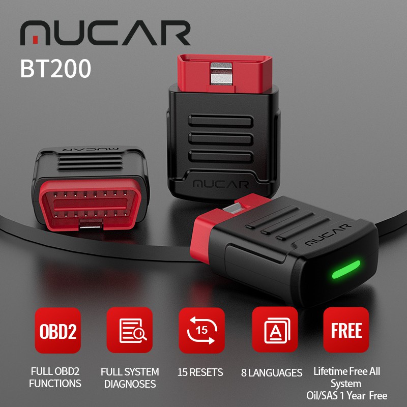 THINKCAR MUCAR BT200 Bluetooth OBD 2 Scanner Automotivo IOS Leitor De Código De Ferramentas De ...