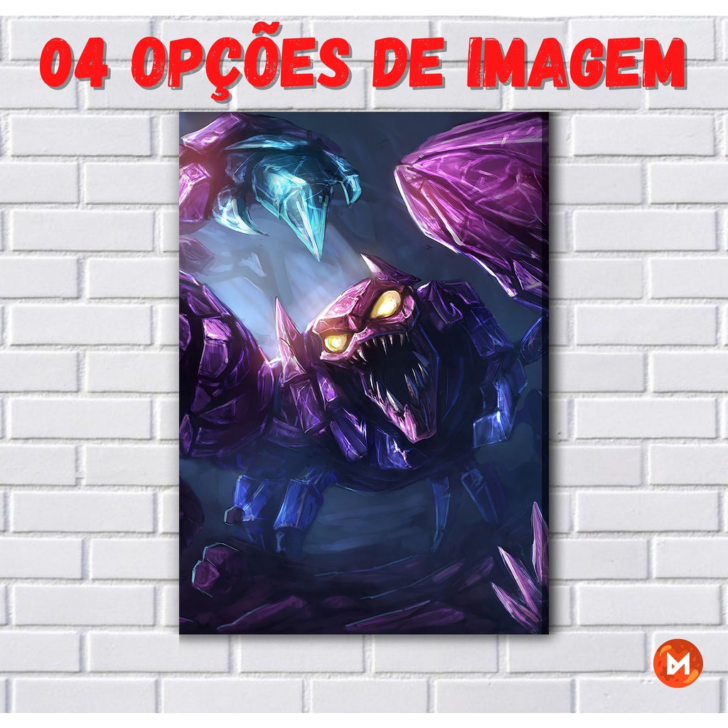 LoL - SKARNER | Placa Decorativa | Quadros Decorativos | LEAGUE OF ...