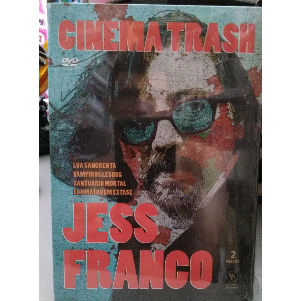 CINEMA TRASH - JESS FRANCO - BOX DVD 2 DISCOS ORIGINAL LACRADO | Shopee ...