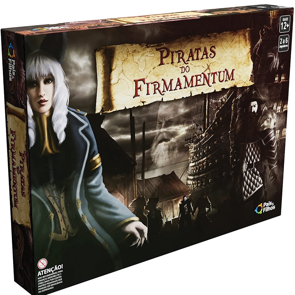 Jogo Piratas do Firmamentum - Tabuleiro Pais e Filhos | Shopee Brasil