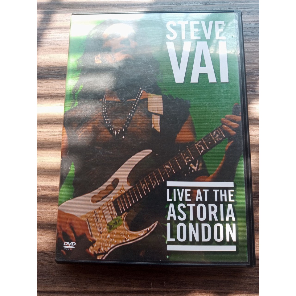 DVD Steve Vai Live at Astoria London | Shopee Brasil