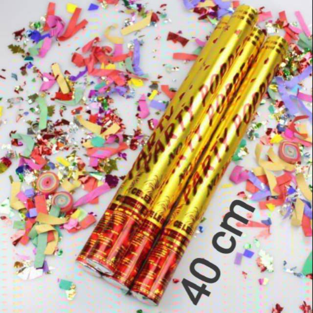 confetti 40cm popper Festa | Shopee Brasil