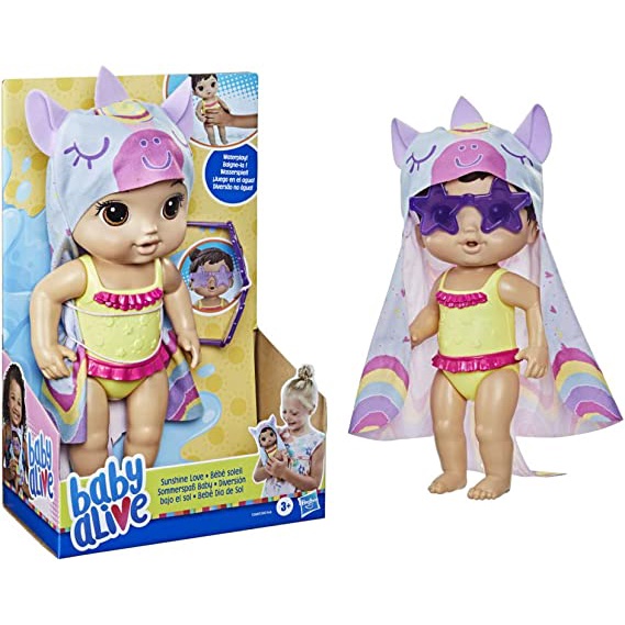 Bonecas Baby Alive Bebe Dia De Sol - Hasbro | Shopee Brasil