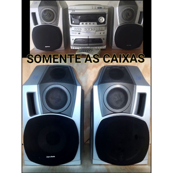 Caixas de som do System Gradiente E 650 - Energy | Shopee Brasil