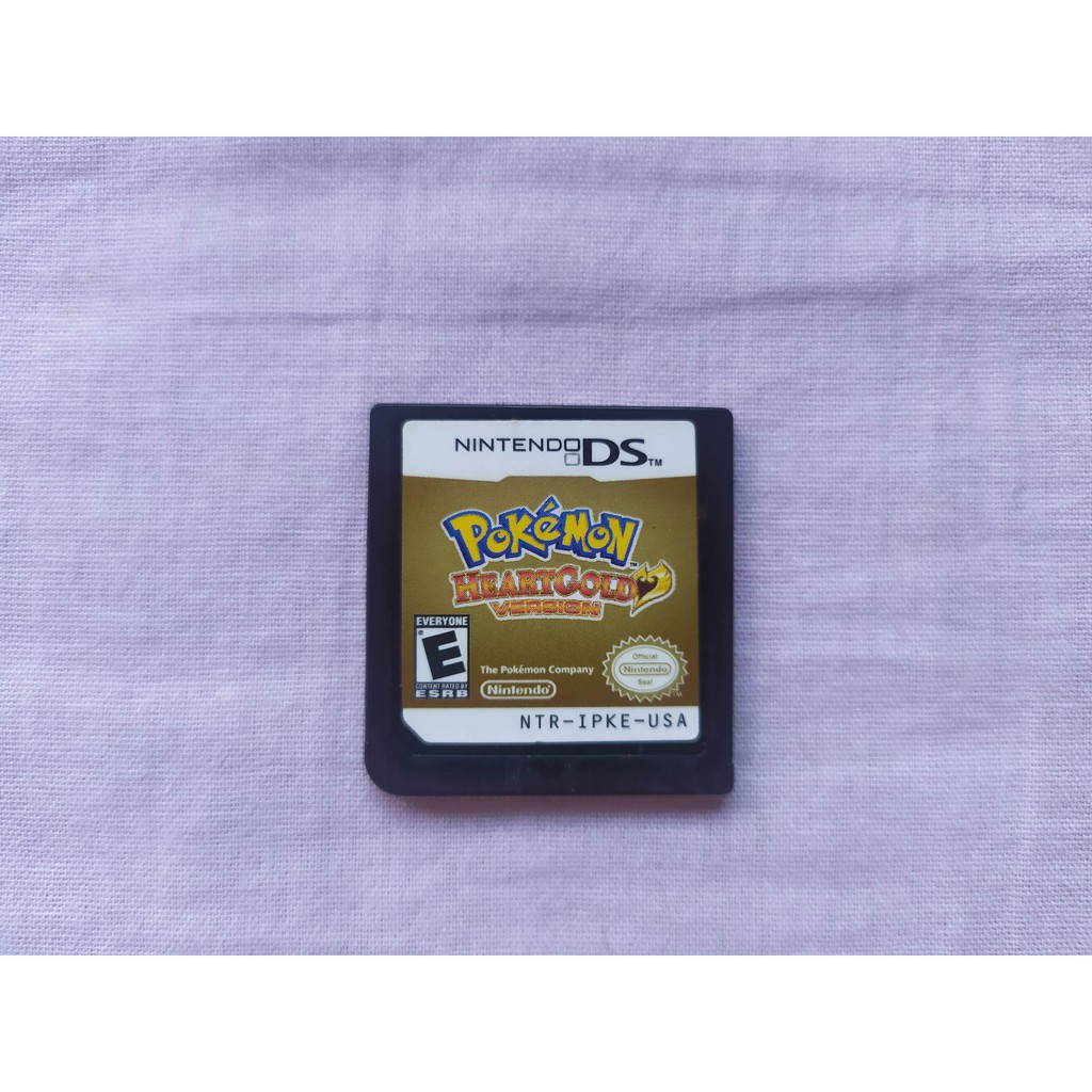 Nintendo DS - Pokemon Heartgold, original, americano, somente cartucho ...