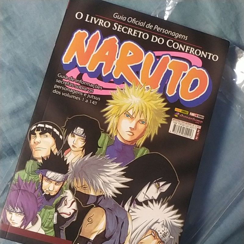 DataBook Guia Naruto. O livro secreto do confronto | Shopee Brasil