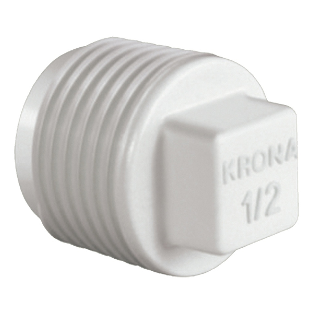 Plug Roscável 1/2" 20mm Krona - Escorrega o Preço