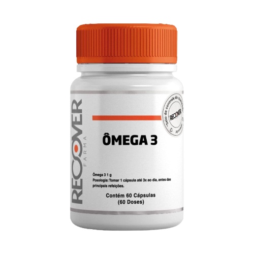 Ômega 3 1g - 60 Cápsulas (60 Doses) | Shopee Brasil