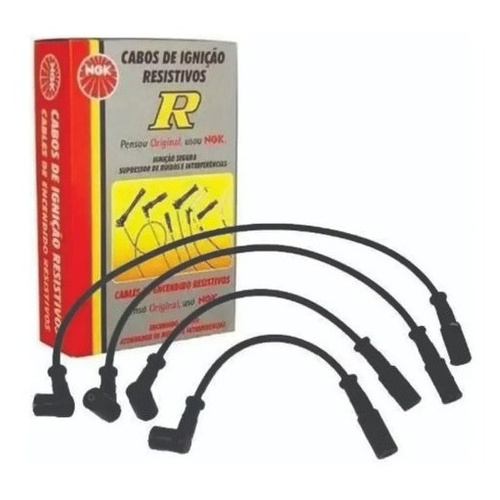 Jogo Cabo Vela Ngk Uno 1.0 8v Evo Fire Flex 10 11 12 13 A 16 | Shopee Brasil