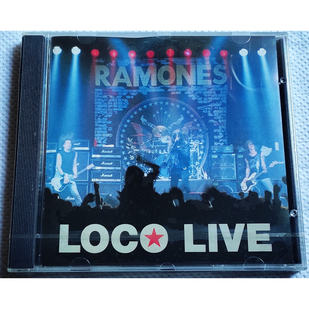 Ramones CD Loco Live Lacrado Importado - Escorrega o Preço
