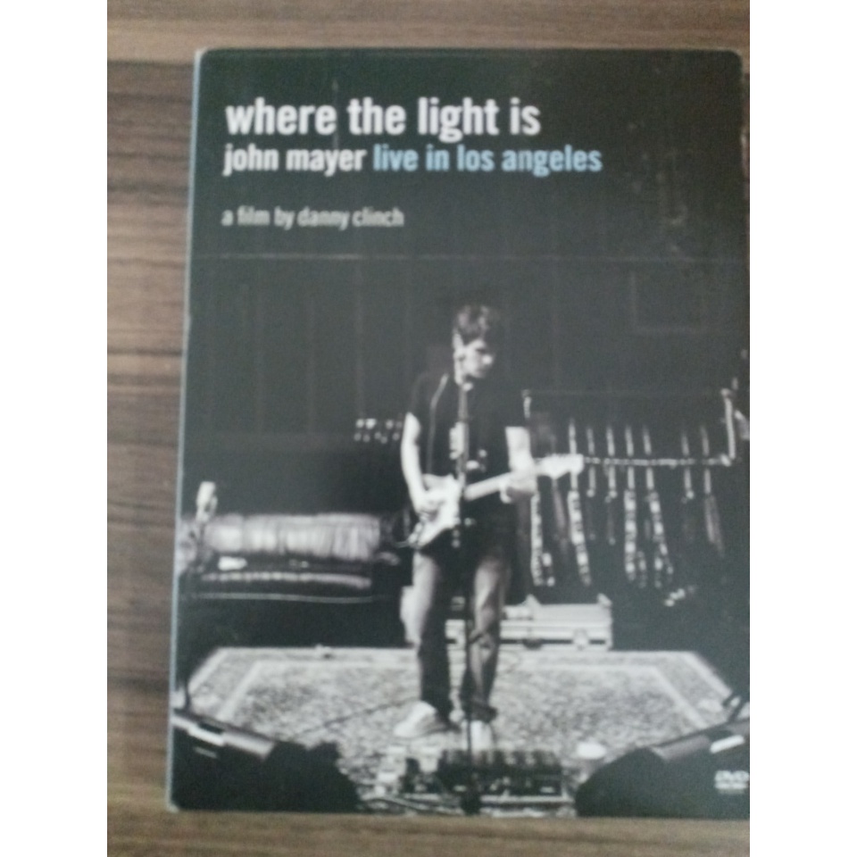 DVD John Mayer Where the Light Is Live in Los Angeles | Shopee Brasil